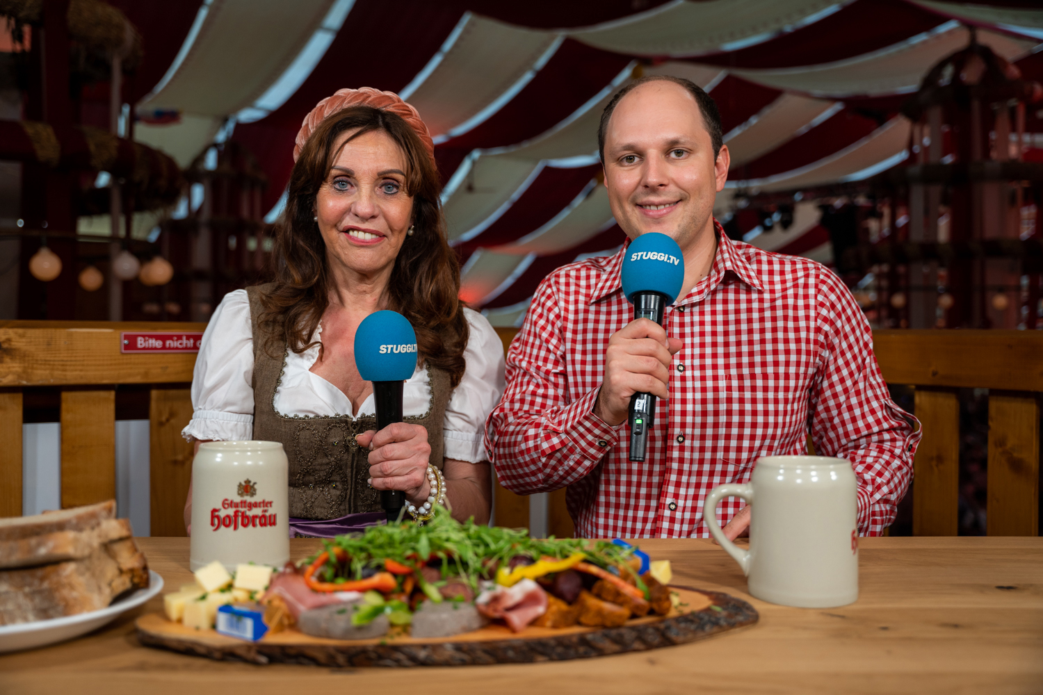 Wasen-Studio mit Sonja Merz: "Meine Tochter steht in den Startlöchern ...